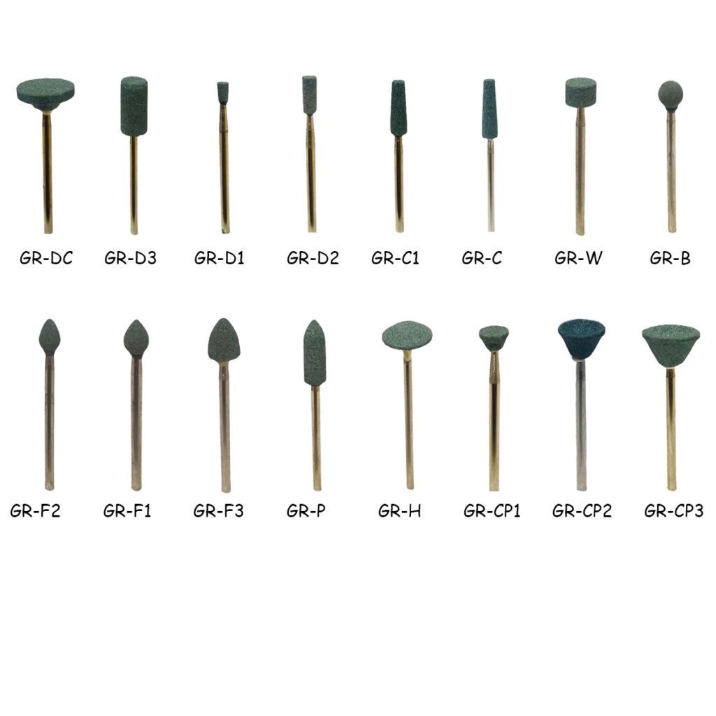 Green Mounted Stones - Humayun Dental Supplies - Shop Now