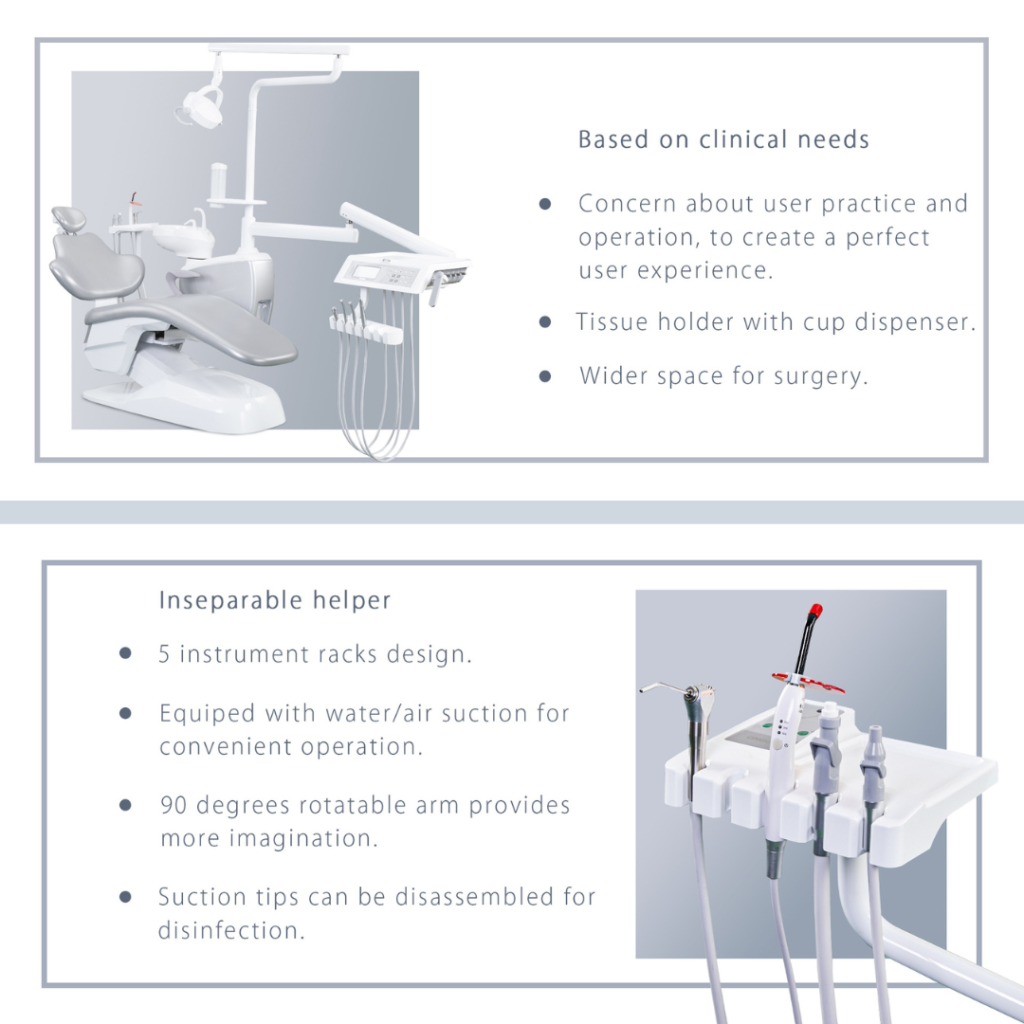 X1 Standard Dental Chair/Dental Unit - Humayun Dental Supplies